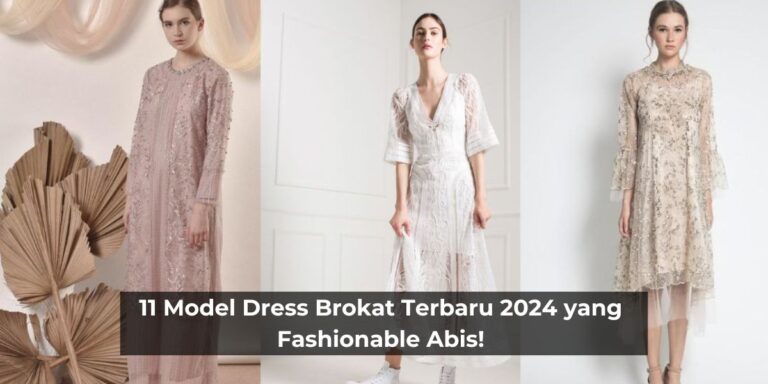 11 Model Dress Brokat Terbaru 2024 yang Fashionable Abis! - MC Texstyle ...