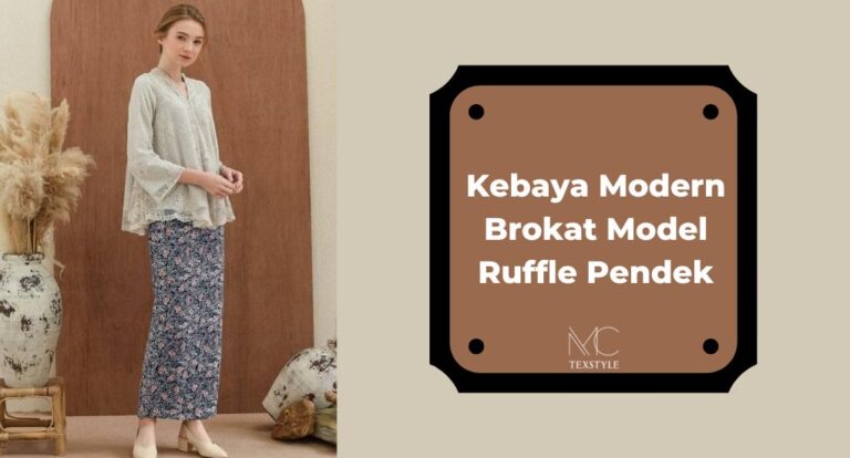 20 Model Kebaya Modern Brokat Terbaik Tahun 2024 - MC Texstyle Blog