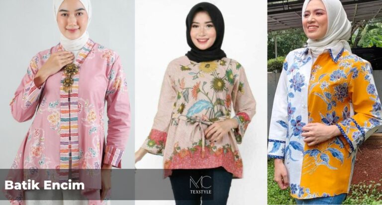20 Model Baju Batik Kerja Wanita Berhijab Paling Nyaman - MC Texstyle Blog