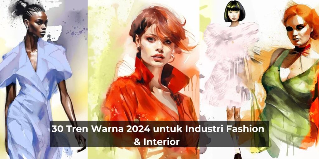 30 Tren Warna 2024 untuk Industri Fashion Indonesia