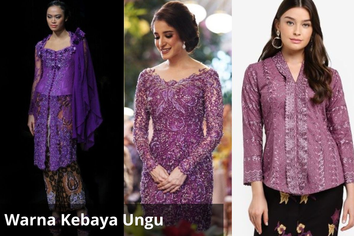 9 Warna Kebaya yang Bagus dan Elegan - MC Texstyle Blog