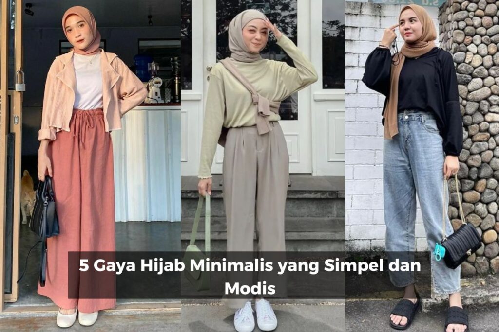 5 Gaya Hijab Minimalis yang Simpel dan Modis - MC Texstyle Blog
